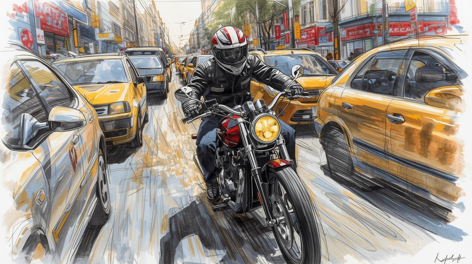 Riding In Traffic Versus Country Roads | Permit.Bike